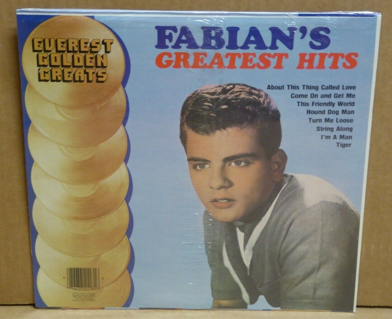 FABIAN Fabian's Greatest Hits Everest Golden Greats vinyl LP SEALED NEW ...