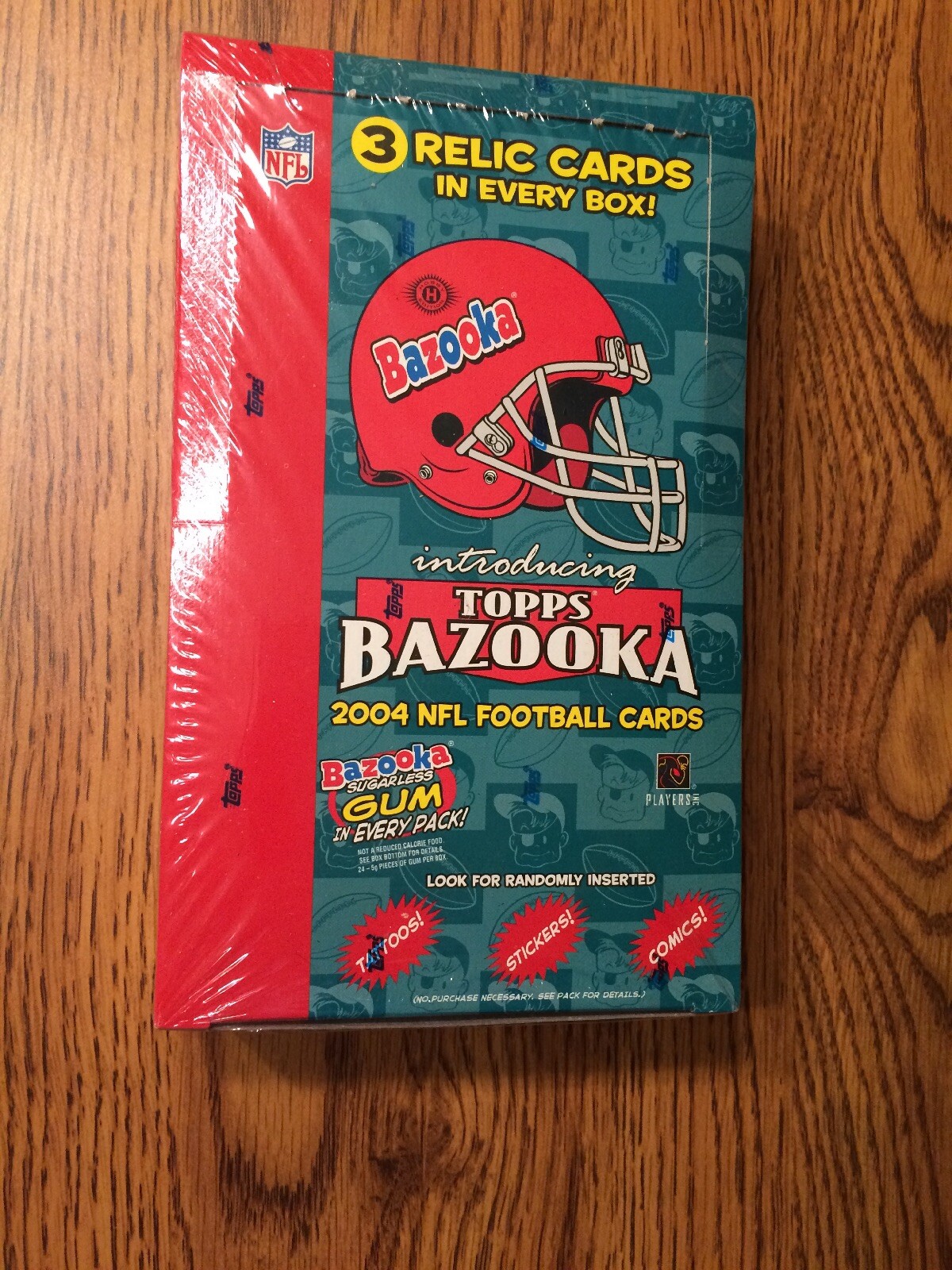 2004 Topps Bazooka Football Hobby Box Roethlisberger, Manning, Rivers ...