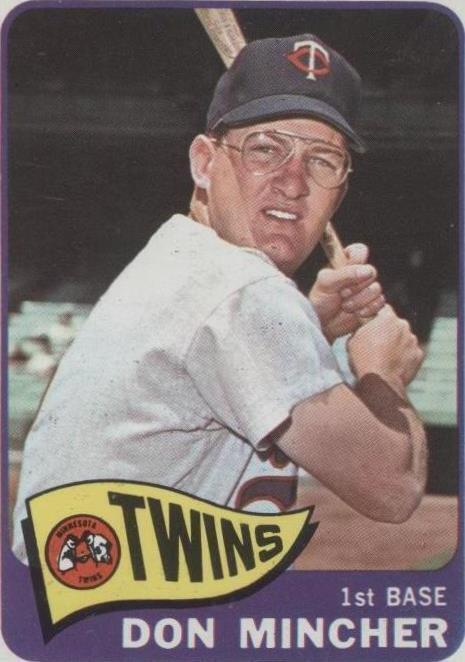 1965 O-Pee-Chee - Don Mincher #108 for sale online | eBay