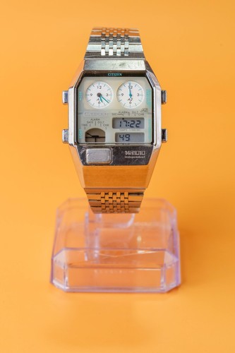 Citizen Independent 1481010 Ana-Digi Temp Stainless Steal Mens Watch | eBay