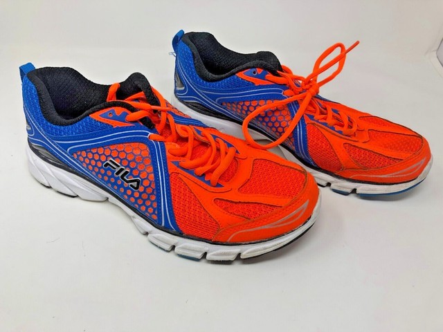 FILA Windshift 15 Running Shoes Men’s Size 11 Orange 1SR20738-826 Low ...