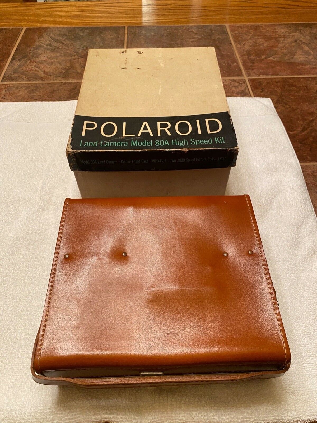 Polaroid Land Camera Model 80A High Speed Kit Complete. | eBay