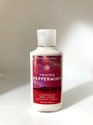 Bath and Body Works Twisted Peppermint Body Lotion 8 fl oz /236mL * NEW ...
