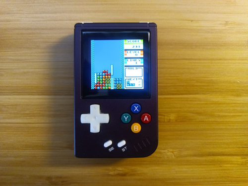 Anbernic RG Nano - Pocketable gaming handheld - Purple w/ Custom Case ...