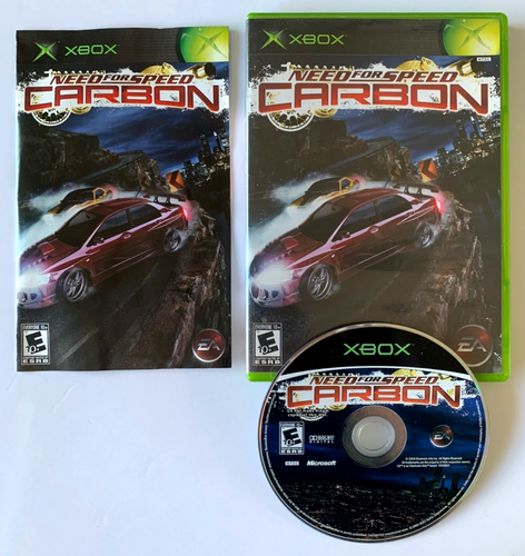 Need for Speed Carbon 2004 Microsoft Original Xbox Game CIB tested ...