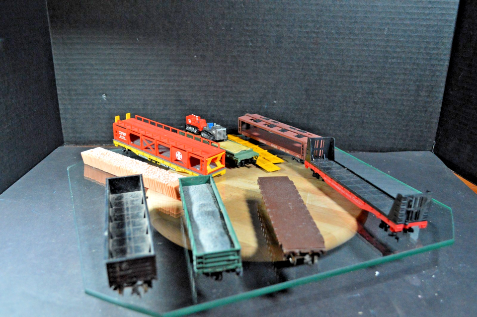 LOT of HO Scale Freight, Coal, Auto Transport Train Cars | eBay