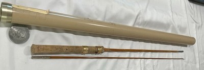 Vintage Bamboo R. Fly Fishing Rod Project rod in Sage tube | eBay