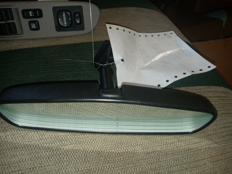 Rear View Mirror Manual Dimming Mirror Opt D31 Fits 13-19 MALIBU 255306 ...