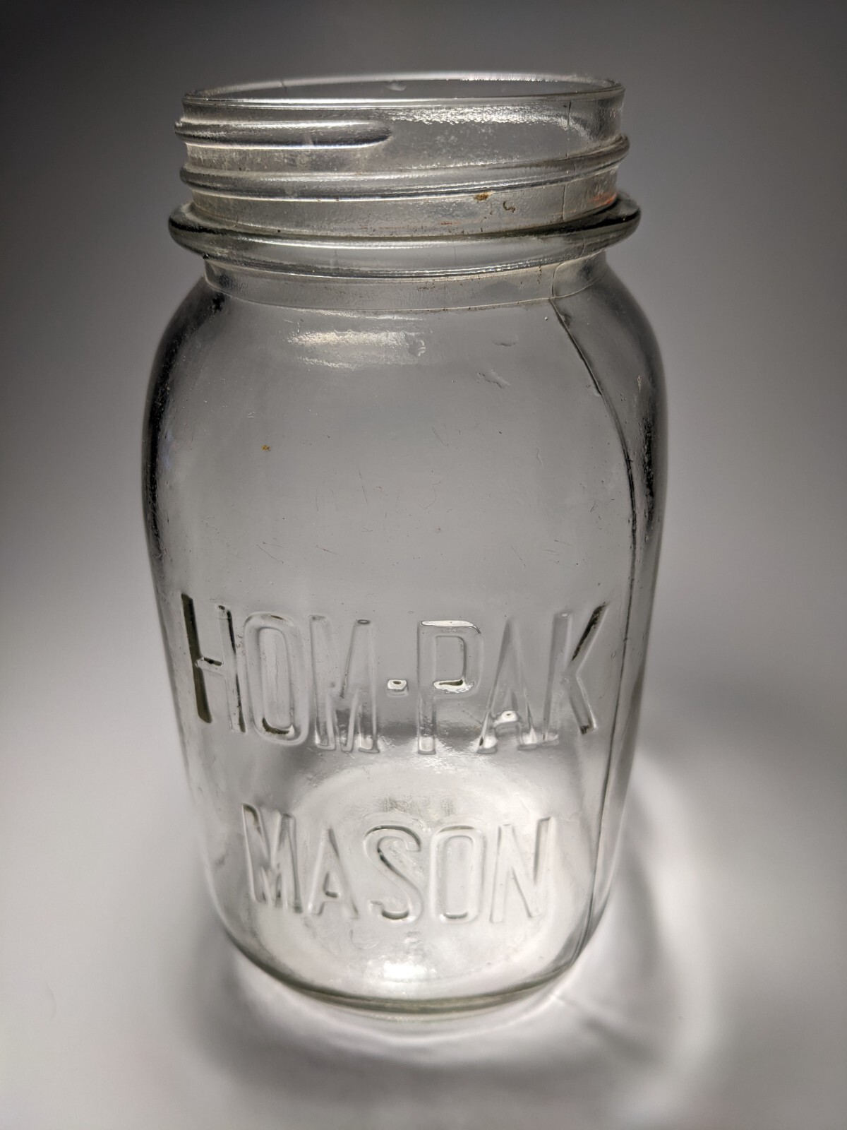 Vintage Hom-Pak Mason Quart Jar | eBay