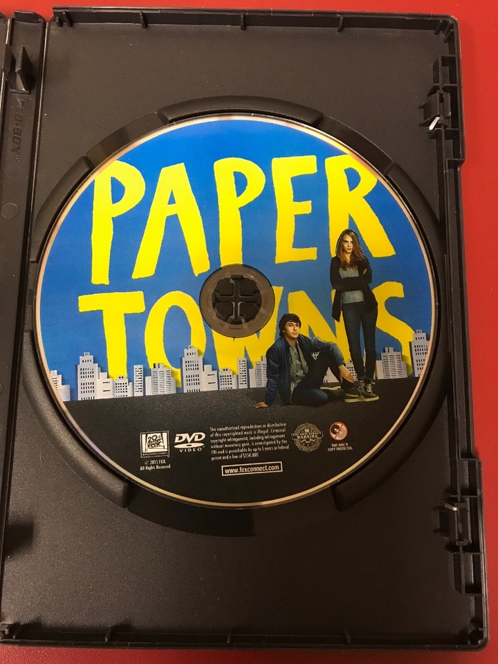 Paper Towns (DVD, 2015) 24543104452| eBay