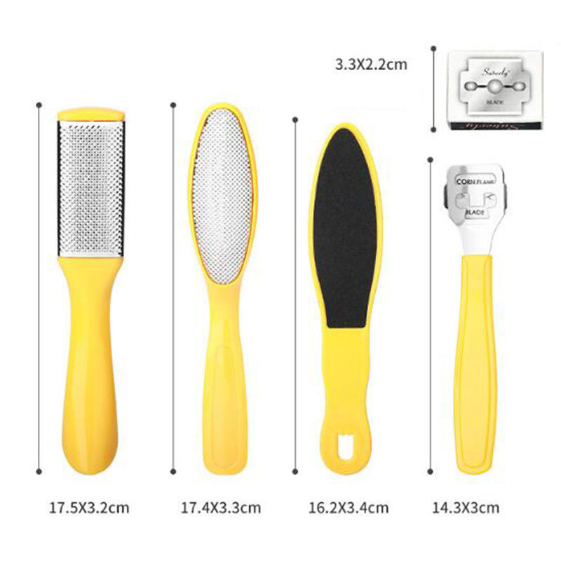 10PCs Professional Pedicure Kit Rasp Foot File Callus Remover Set Nail ...