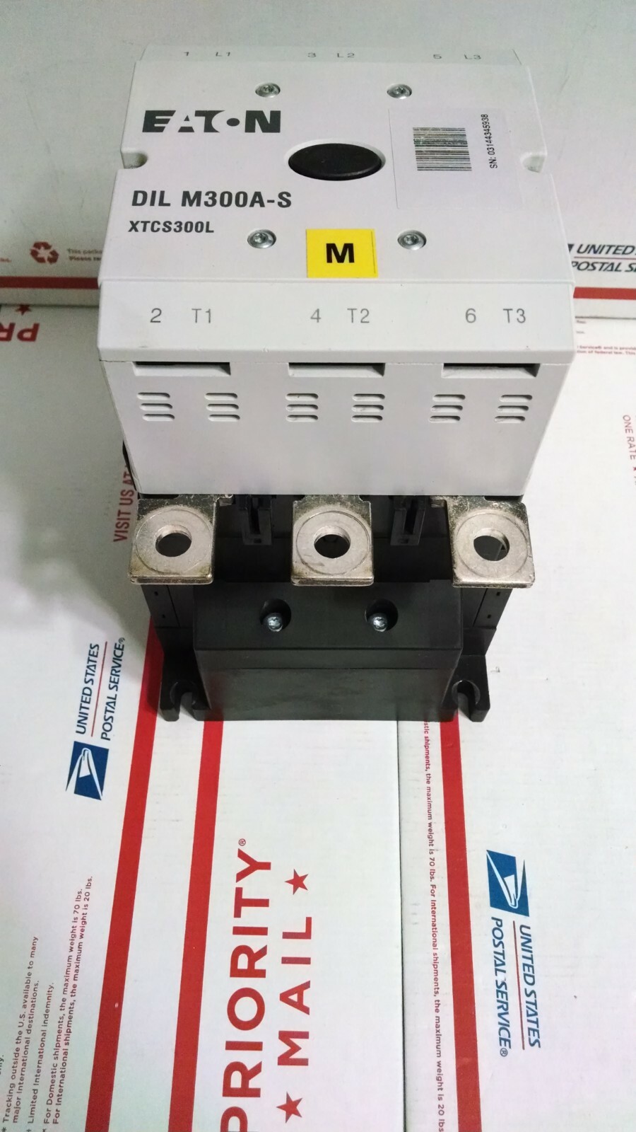 EATON DIL M300A-S Contactor XTCS300L Coil 100-120V | eBay