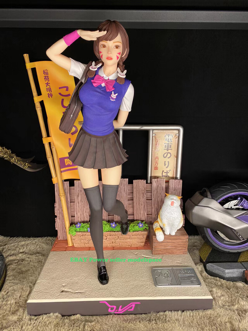 Coolbear Studio 1/4 Overwatch D.Va DVA Resin Figure Statue DX Ver In ...
