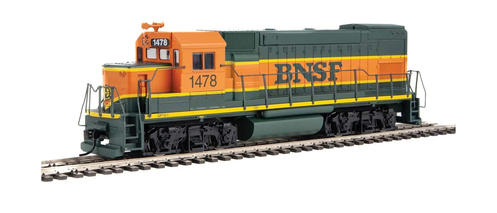 Walthers Trainline HO Scale Model EMD GP15-1 - Standard DC - BNSF ...