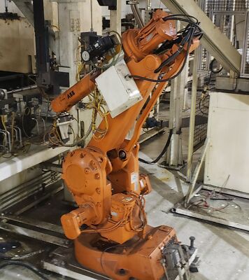 ABB IRB2400-M98A Robot Manipulator Arm w/ Controller and Teach Pendant ...