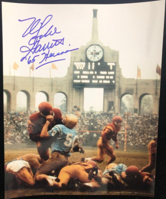 Mike Garrett Signed 65 Heisman Autographed Action Photo USC vs UCLA in ...