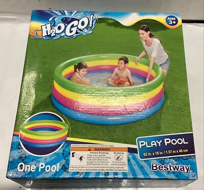H20 Go Play Pool Set 138 GALLON 62IN X 18IN X 46CM BESTWAY | eBay