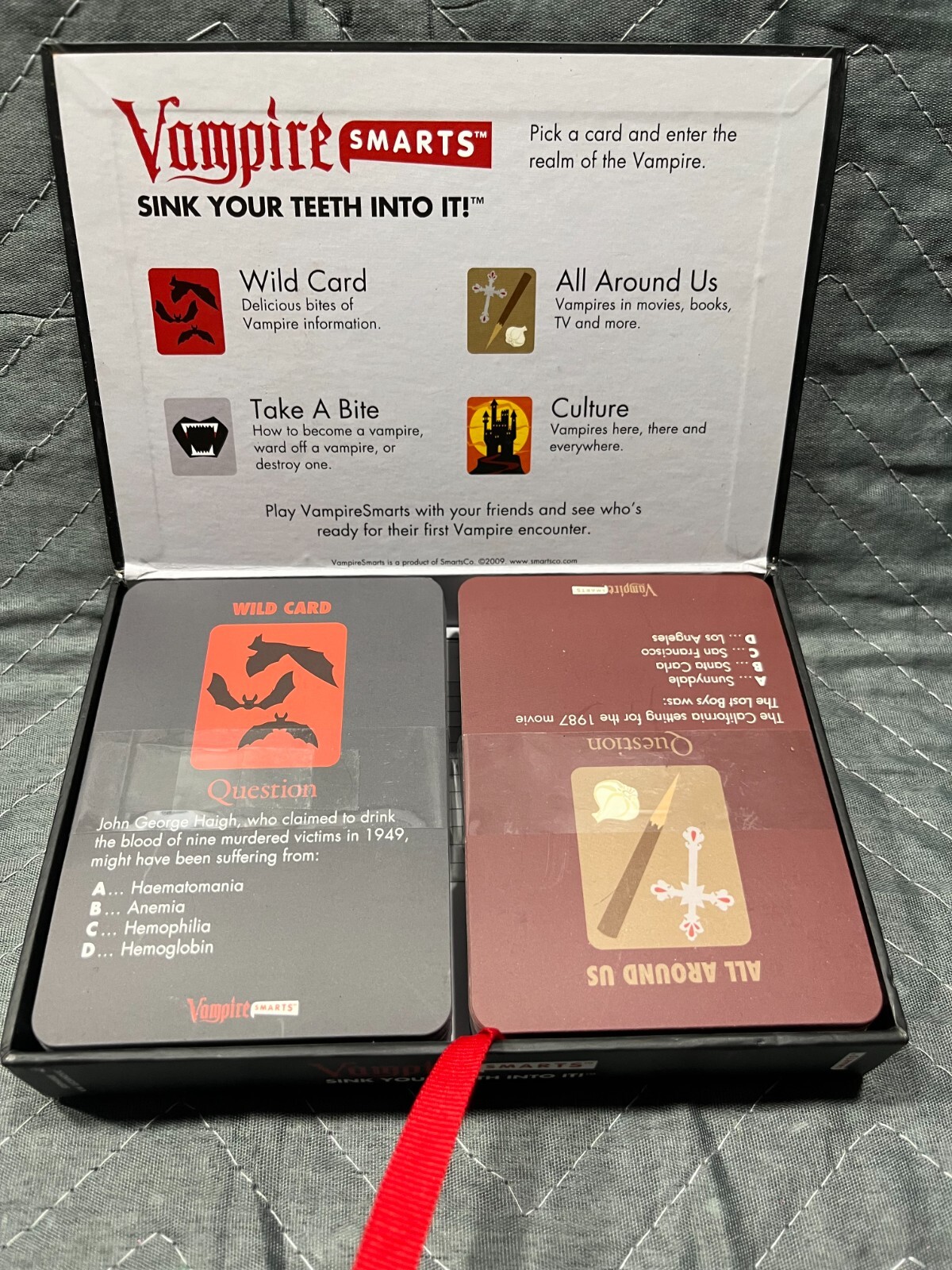 Vampire Smarts - Sink You Teeth into It : The Question and Answer Game ...