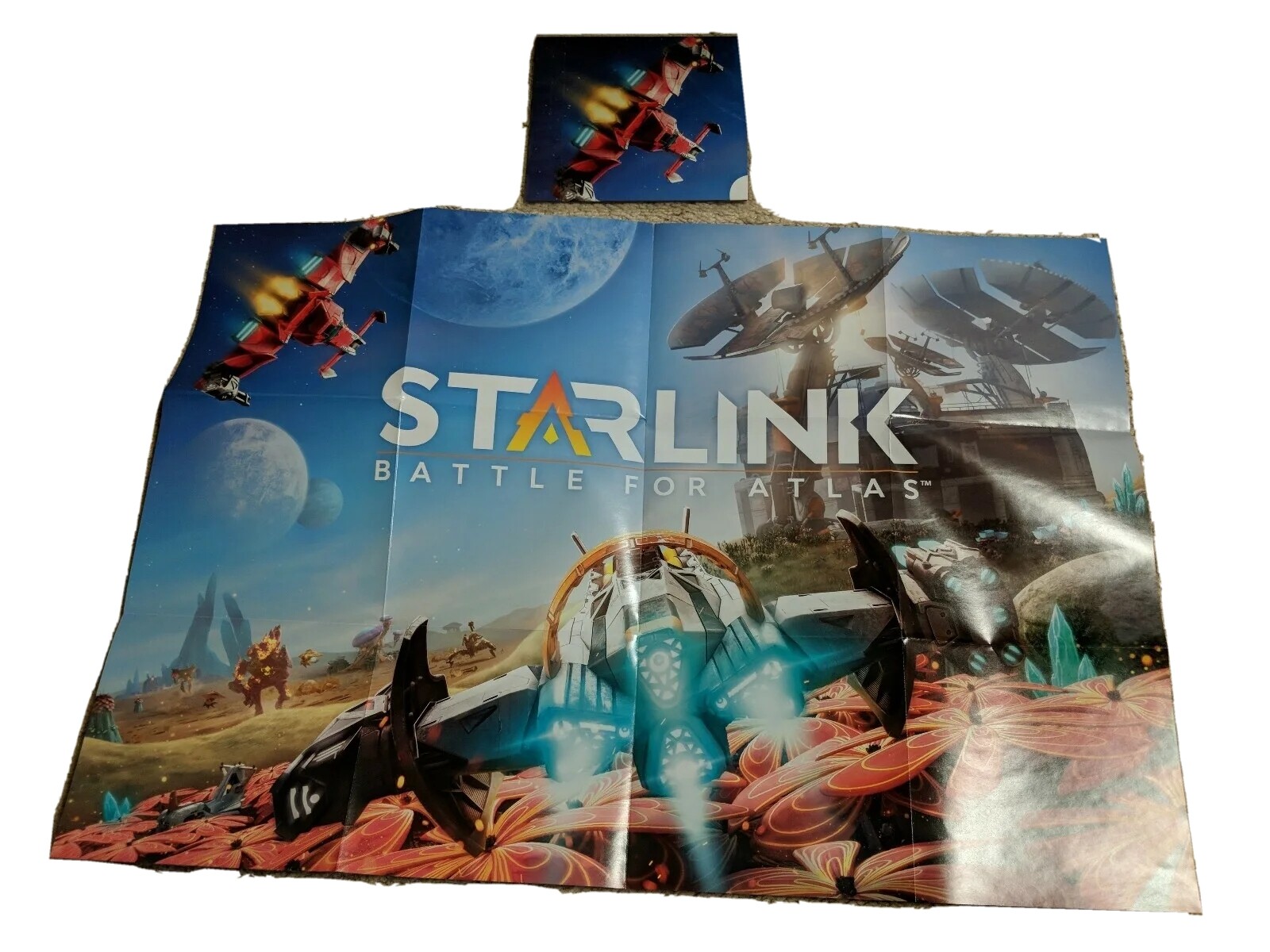 Nintendo Starlink: Battle For Atlas doubledsided poster, new sealed | eBay