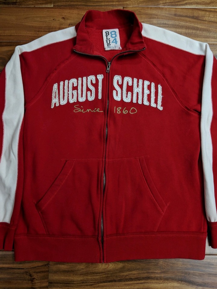 August Schell Beer New Ulm MN Craft House Sweatshirt Jacket Shirt Mens ...