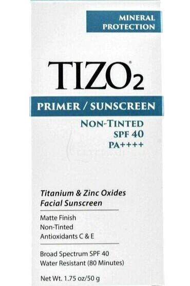 TIZO 2 Facial Mineral Sunscreen Non-Tinted SPF 40 1.75 oz Mineral SPF ...