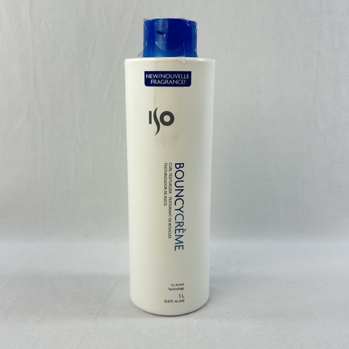 ISO Bouncy Creme Cream Curl Texturizer Large Size 33.8 oz 1L NEW | eBay