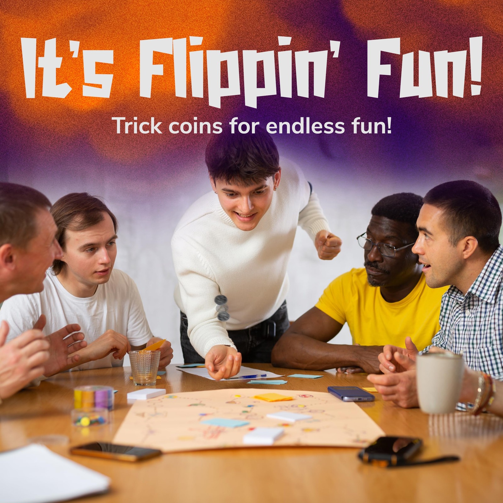 3pk Double Sided Coins | Includes 2 Double Sided Quarters and 1 Double ...