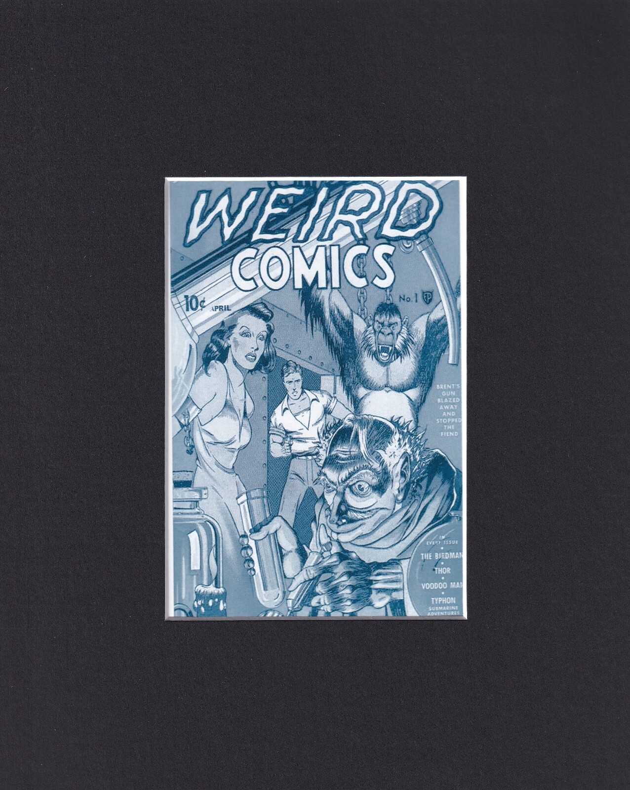 8X10 Matted Print Picture Vintage Comic Book Art: Weird Comics | eBay