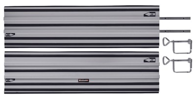 Einhell Guide Measuring Rail Aluminium 2x1000mm Circular Saw Accessory ...