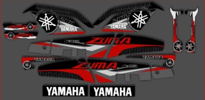 Yamaha Zuma Chuma 2022-2024 GRAPHIC KIT | eBay