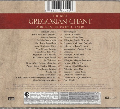 The Monks & Choirboys of Downside Abbey - Gregorian Chillout 2CD | eBay