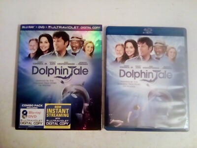 Dolphin Tale (Blu-ray and dvd combo pack, 2011) with slip cover ...
