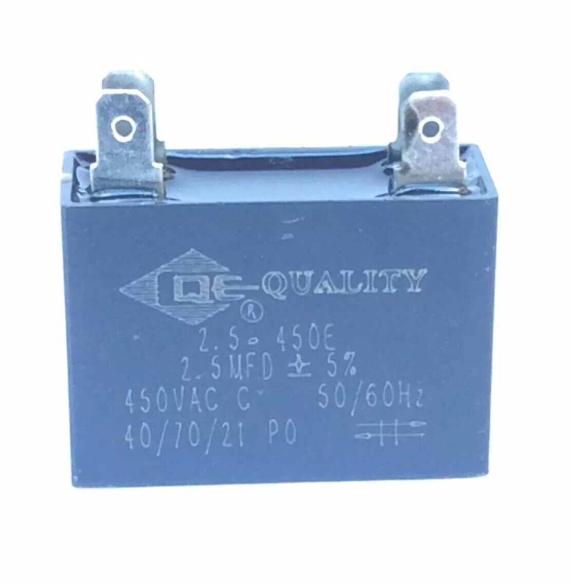 2.5 uf 450V 2.5 mfd 50/60HZ HVAC Mini-Split Replacement Capacitor 4 ...