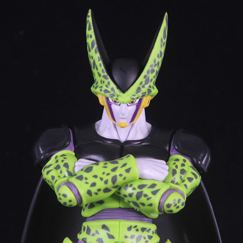 Grande Figurine CELL bras croisés DRAGON BALL SUPER manga dessin animé ...