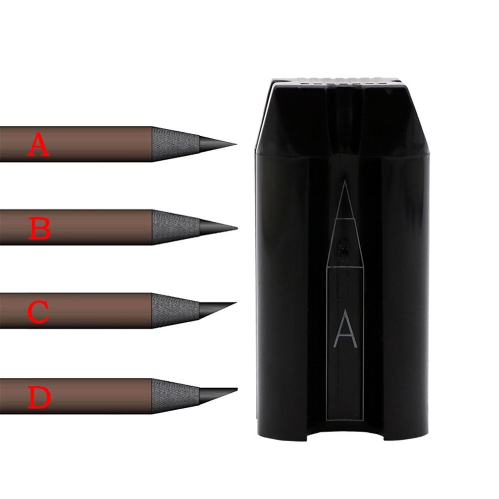 4-in-1 Plastic Eyebrow Pencil Shaper Duckbill-Shape Eye Makeup Shaping ...