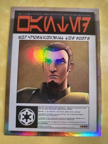 2018 Topps Star Wars Galaxy P-2 Wanted Posters Kanan Jarrus FOIL | eBay