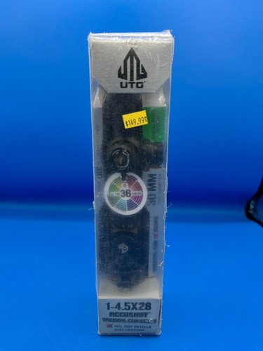 New old stock UTG ACCUSHOT 1-4.5X28 30mm CQB Scope mil dot scp3 ...