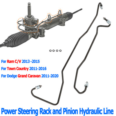 Dodge Grand Caravan Town Country Ram C/V Rack and Pinion Hydraulic Line ...