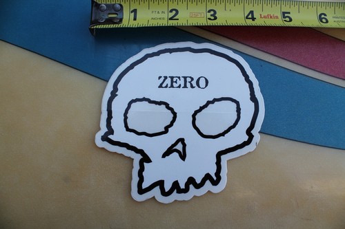 ZERO Skateboards Skull Jamie Thomas Chris Cole Vintage Skateboarding ...