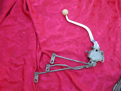 HURST COMPETITION PLUS 4 SPEED SHIFTER WITH LINKAGE RODS Ford Toploader ...