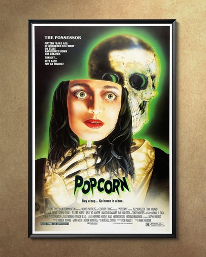 Popcorn Jill Schoelen 1991 Movie Poster 24"x36" Glossy Unframed 9159 | eBay