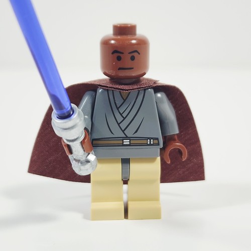 Lego Mace Windu Minifigure Non-Light-Up Star Wars Episode 3 7261 sw0148 ...