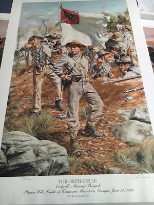 Rick Reeves - The Orphans III, Collectible Civil War Print, #134 | eBay
