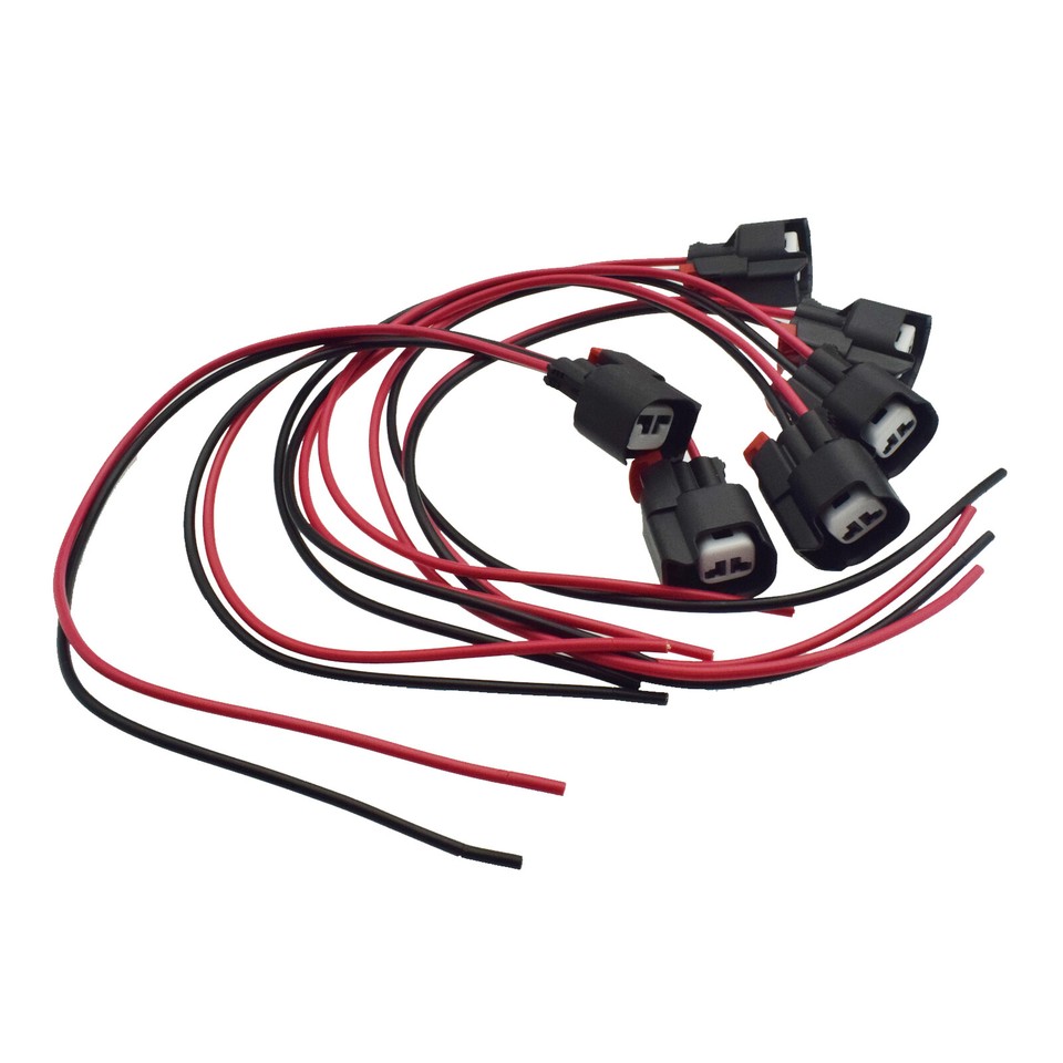 Fuel Injector Connector Harness 6Pcs For Wrangler JK TJ Dodge Jeep ...