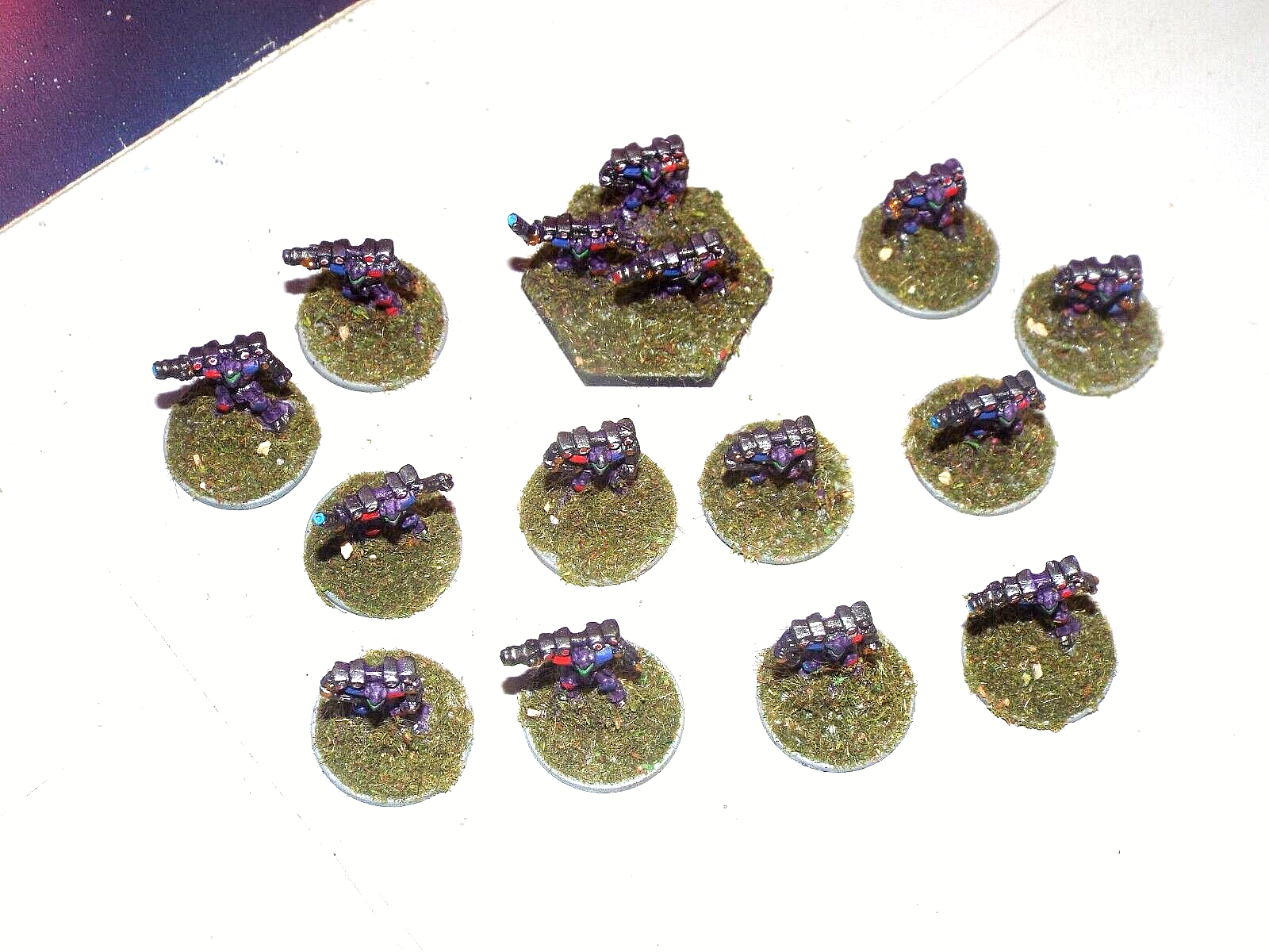 BATTLETECH MARIK MILITIA BATTLE ARMOR SET (RAL PARTHA, 15 MINIS ...