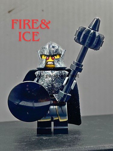 LEGO Evil Mad Knight King Mace Armor Cape Castle Dungeons & Dragons ...