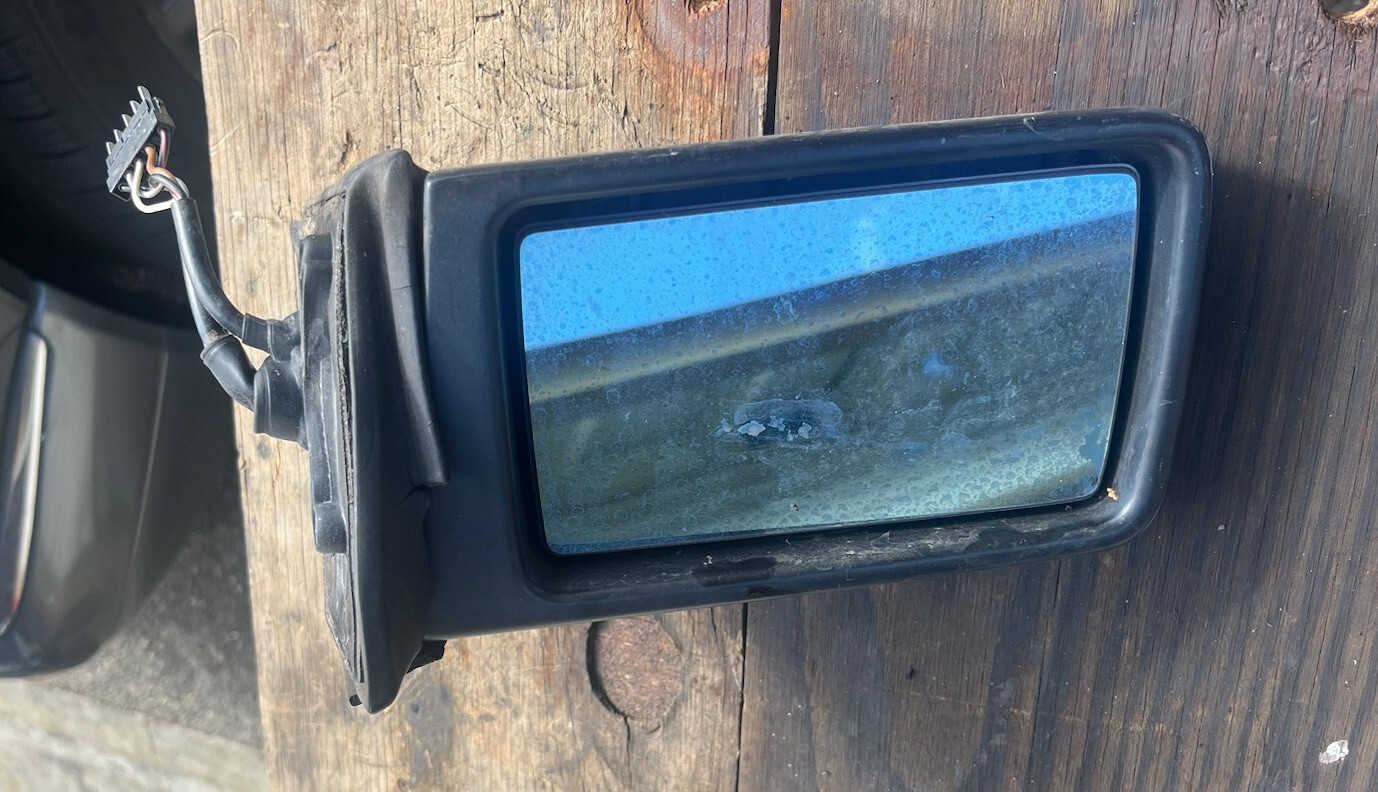 86-95 Mercedes W124 300TD 300E 300TE Side View Door Mirror Left Driver ...