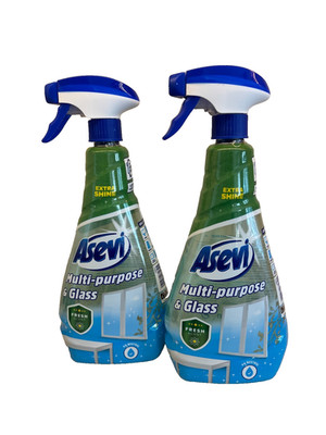 Asevi Spanish glass multi surface spray x 2 bottles Rm tracked | eBay UK