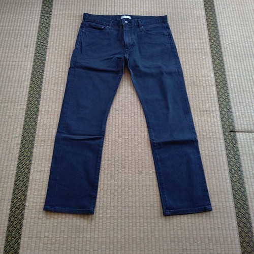 Uniqlo Men's Pants Black Near Shade 77.5-78cm Inseam Used | eBay