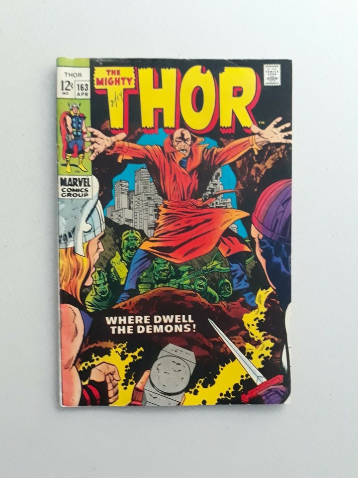 Thor 155, 157, 158, 160, 163, 167, 170, 171 Marvel Comics MCU 1968 ...